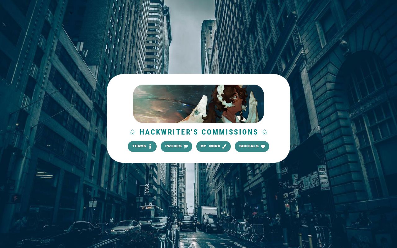 hackwriter's commissions